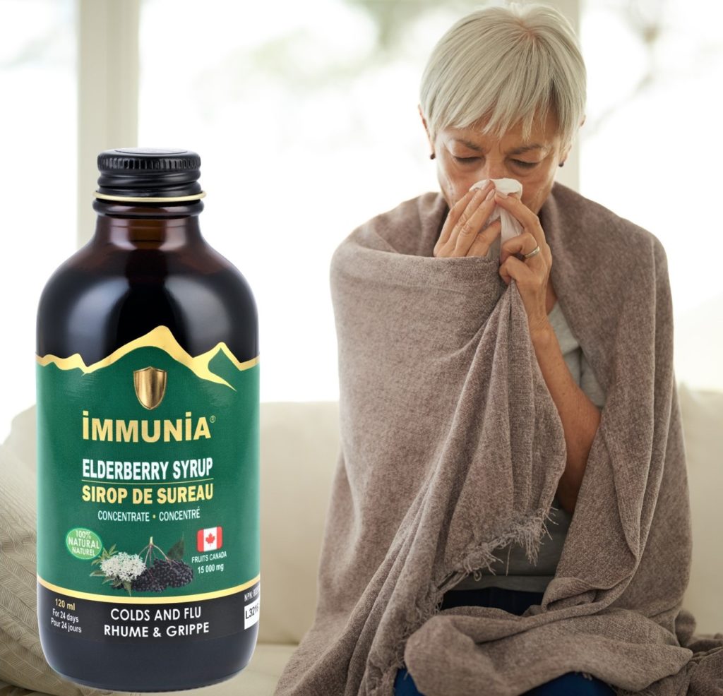 Elderberry syrup IMMUNIA - Antiviral | fruitomed.com