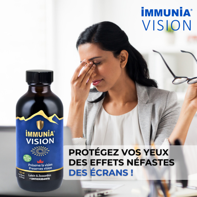 IMMUNIA Vision – Lutéine et Antioxydants pour la Santé des Yeux